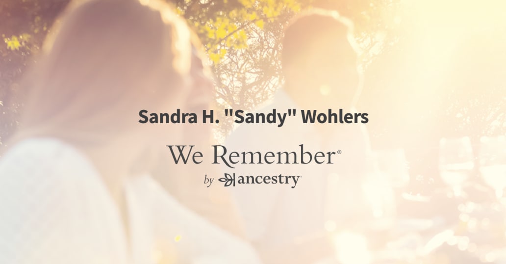 Sandra H. "Sandy" Wohlers (1943-2023) | Obituary
